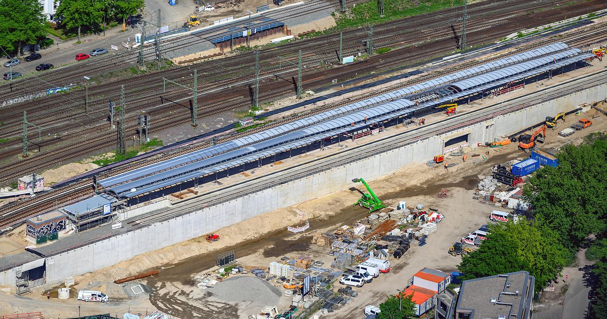 Hamburg-Altona: Inbetriebnahme S-Bahnstation Diebsteich verzögert sich