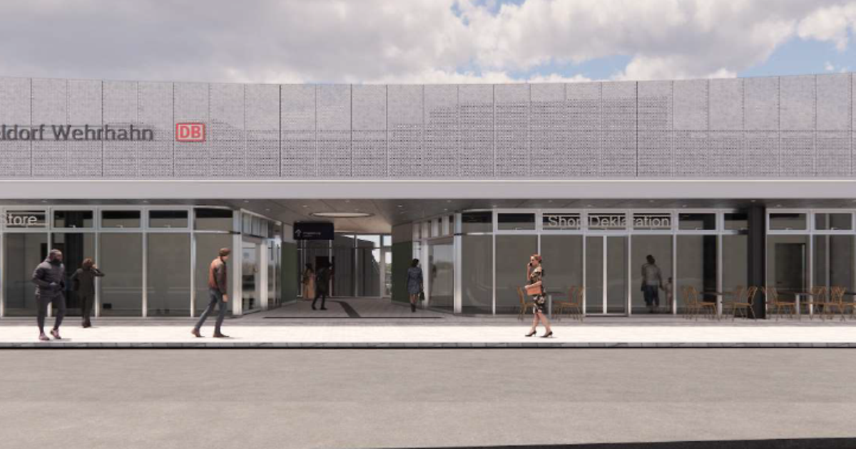 Düsseldorf: DB erneuert zum Jahresauftakt den Bahnhof Wehrhahn und eine ...