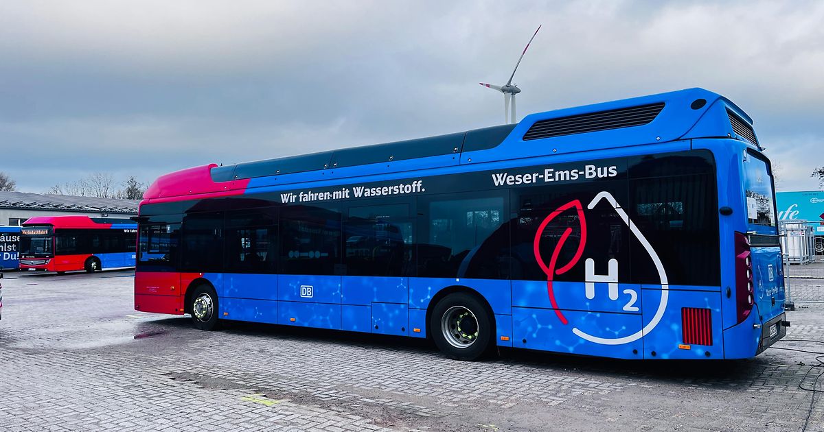 Weser-Ems-Bus: Landkreis Friesland setzt auf Wasserstoffbusse